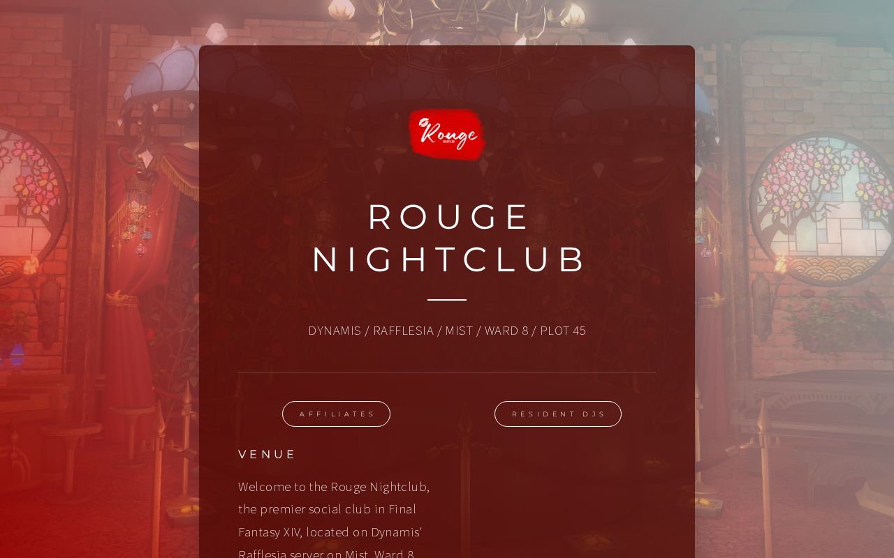 Rouge Nightclub FFXIV